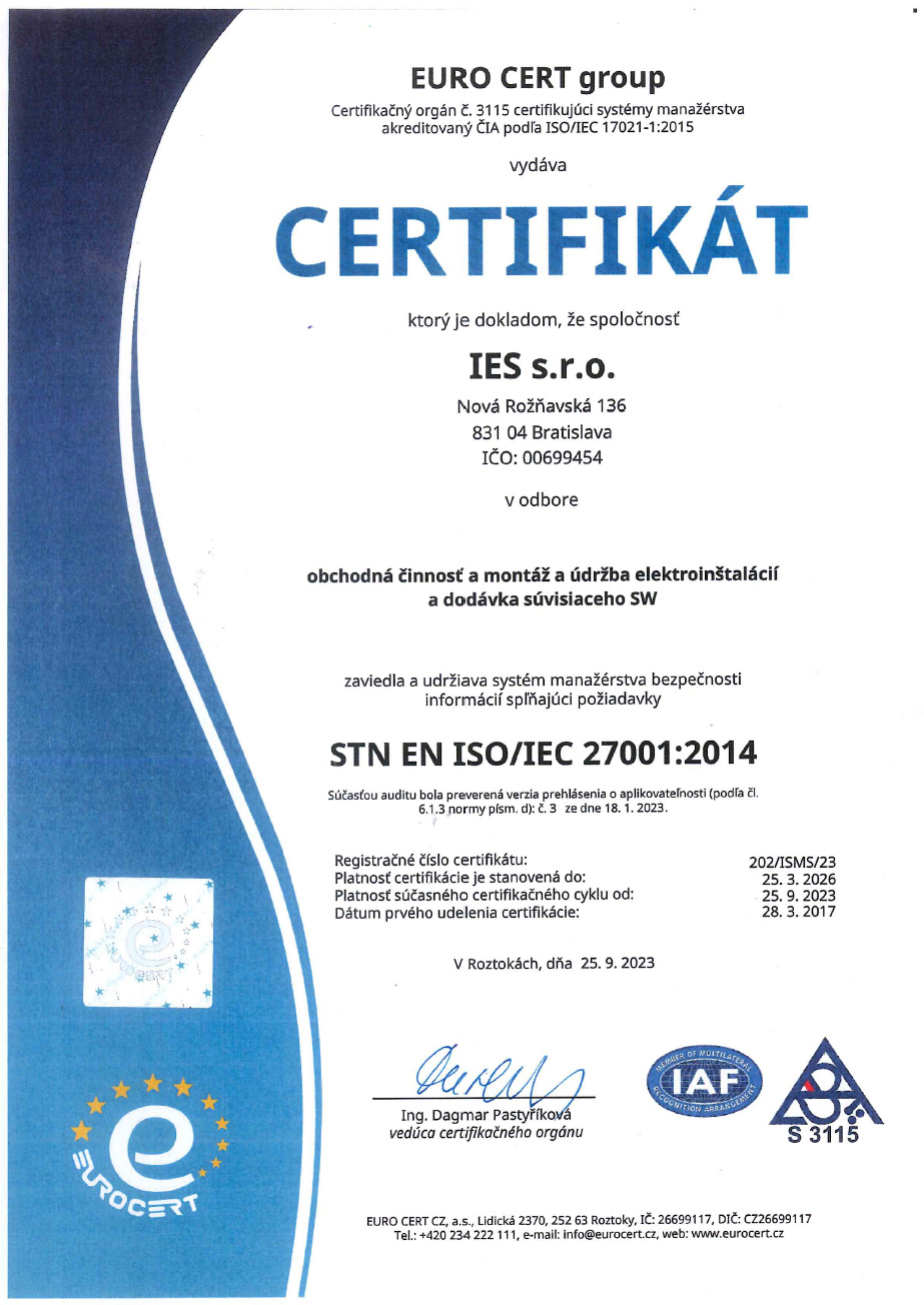 805572.50 | Príslušenstvo | IES s.r.o.